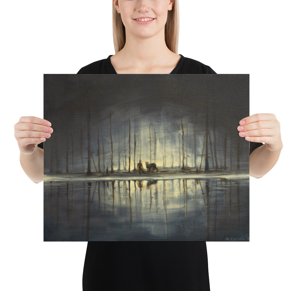 "Water's Edge" Lustre Poster - Shop Aimee Cozza Illustration